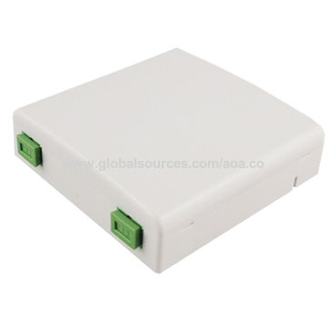 Buy Wholesale China Ftth Terminal Box,1/2/4 Core, Sc/lc Connector ...