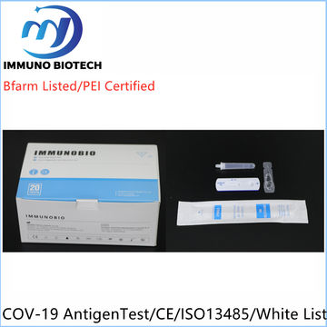 China PEI/Bfarm Listed Sputum corona test kit/Antigen Rapid Test Kit ...