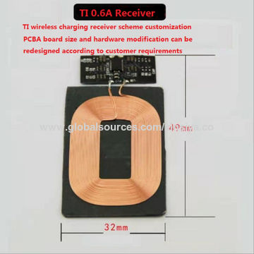 China Qi TI 600mA receiver module on Global Sources,Qi TI 600mA ...