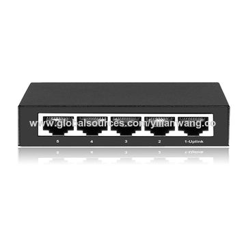 Buy Wholesale China 5 Ports 10/100m Gigabit Ethernet Switch Vlan Steel ...