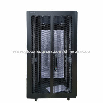 19'' double mesh door split mesh door server network cabinet 42U 47U ...