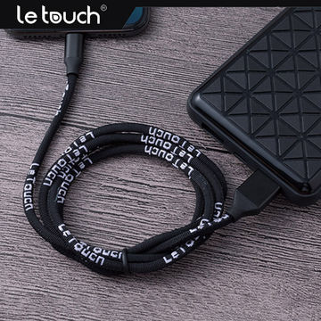 Buy Wholesale China Logo Braided Cable, Customized With Client Logo ...