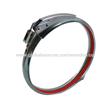 Quick release clamping ring with seal , duct clamps for dust collection ...