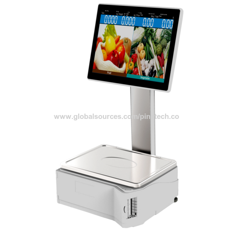 Buy Wholesale China Self Service Scale, 15.6" Capacitive Touch Screen ...