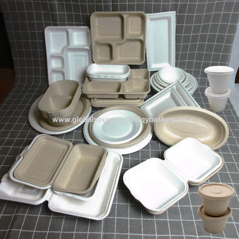 Buy Wholesale China Biodergradable Containers,bio Tray,disposable Plate ...