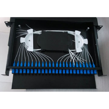 FC splicing rack mount fiber patch panel, 24 core fiber distribution ...