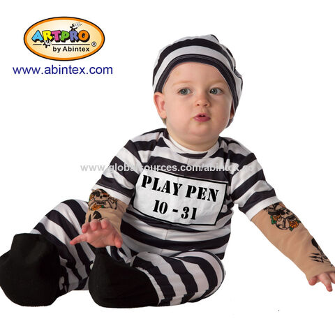 Buy Wholesale China Baby Prisoner & Halloween Prisoner Party Costume ...