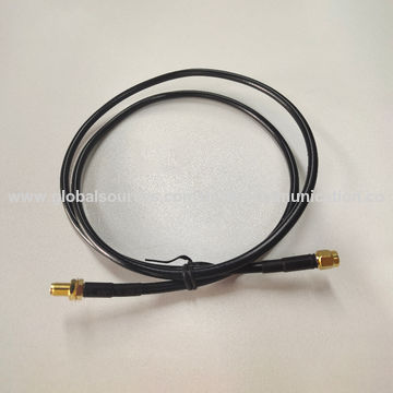 China SMAM-LMR200-SMAF SMA connector LMR-200 coaxial cable on Global ...