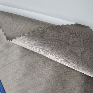 U-Silver anti radiation fabric made with silver coated fiber, woven ...