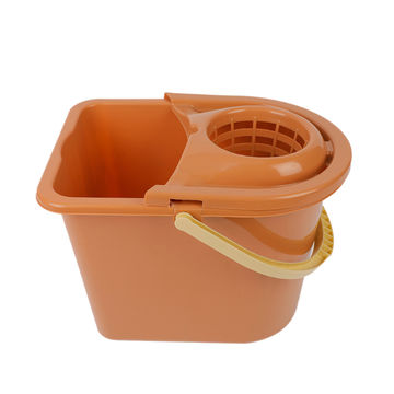 Buy Wholesale China Plastic Mop Bucket Winger Bucket With Wringer 10l ...