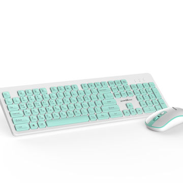 Buy Wholesale China 104 Keys Wireless Stylish Office Keyboard And 6d ...