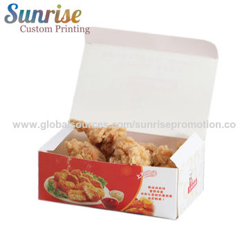 Buy Wholesale China Paper Chicken Box, Custom Print Chicken Container ...