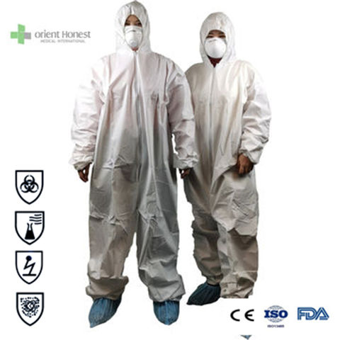 Disposable clothes, Microporous working clothes for Hospital with CE ...