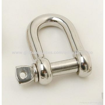 Buy Wholesale China European Type Large D Shackle , Stainless Steel 304 ...