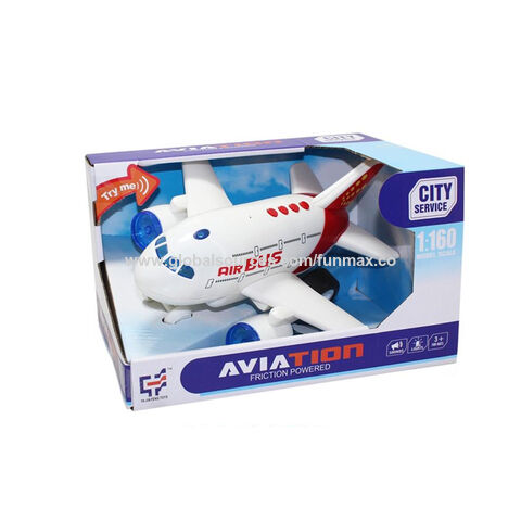 Buy Wholesale China 1:160 Friction Powered Plane W/light & Sound ...