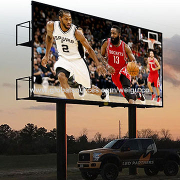 P5 Single/Double-Sided Giant Highway Advertising LED Screen Billboard ...