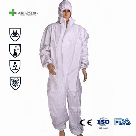 Bulk Buy China Wholesale Disposable Coverall Non Woven ,type5/6 Ce Iso ...