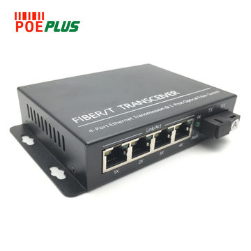 Buy Wholesale China 4 Ports Media Converter 10/100/1000mbps With Fixed ...