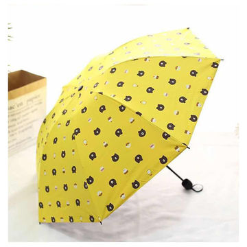 21 Bear Designs Black Uv Sun Blocker Fold Up Umbrella For Ladies Buy China Wholesale Fold Up Umbrella umbrella 3 Fold Ladies Umbrella 2 Globalsources
