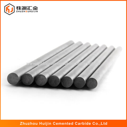 Yg6 Yg8 Cemented Carbide Bar Solid Tungsten Carbide Rod In Length 10-330 Mm - Buy China ...