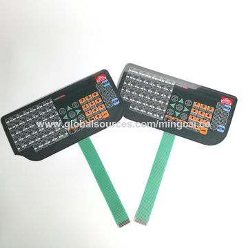 Buy Wholesale China Led Light Pcb Membrane Keyboard Switch With Metal ...