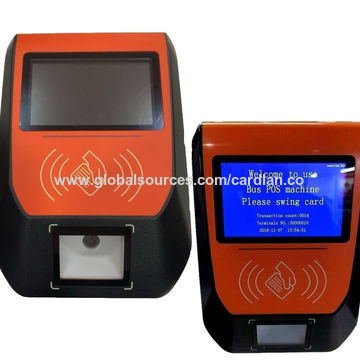 China Cardlan Bus Smart Card Reader support QR Code Payment and NFC ...