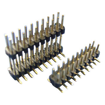 Pin Header, Dual Row, Smt Type,pcb Connector - Explore China Wholesale ...