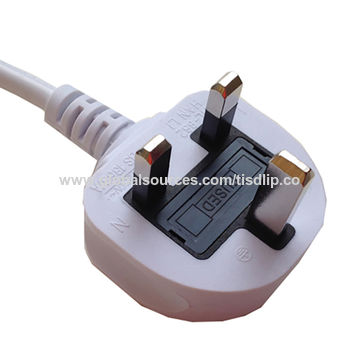 Buy Wholesale China Power Cord, 6ft England Power Cord With Fuse Iec ...