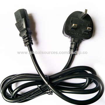 Buy Wholesale China Power Cord, Uk 3-pin Power Cord To Iec C13 Features ...