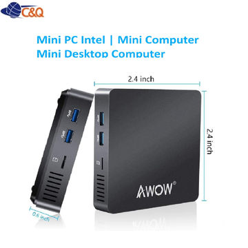 Intel Celeron N3350 Mini Computer Mini PC Mini Desktop Computer 6GB ...