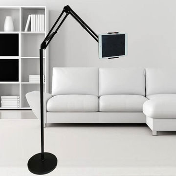 Tablet Floor Stand,Overhead Camera Phone Mount Angle Height Adjustable ...