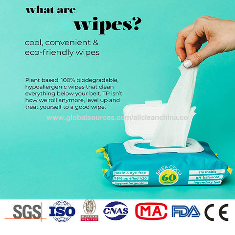 Buy Wholesale China Customized Logo Trave Personal Cleansing Wipes With ...