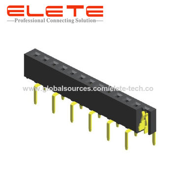 China Bottom Entry Female Header, 2.0mm Pitch Pin and Socket Connector ...