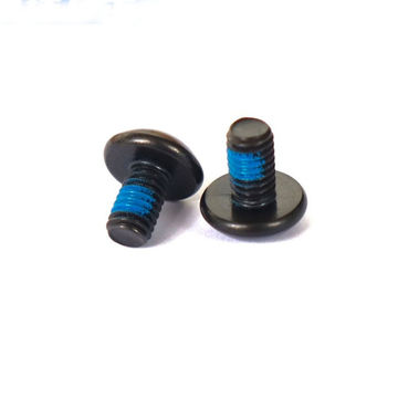 Bolt black hex socket button head thread locking nylon blue patch screw ...