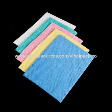 China ODM/OEM spunlaced nonwoven cleaning wipe for kitchen use on ...