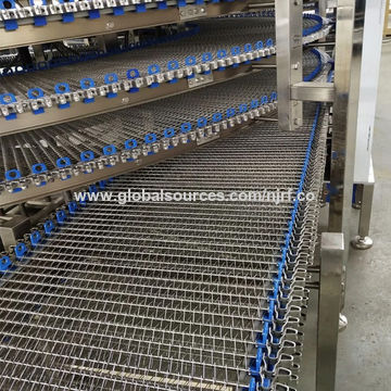 Buy Wholesale China Industrial Frozen Food Spiral Belt Conveyor Bread ...