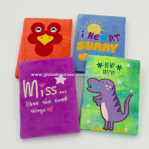 Buy Wholesale China Plush Notebook Plush Planner Unicorn Dinosaur Lint ...