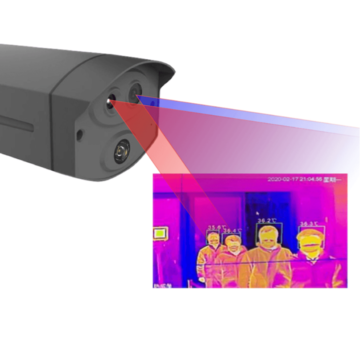Long distance fever detection thermal cameras for body temperature ...
