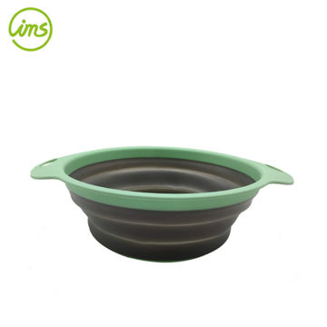 Buy Wholesale Taiwan Plastic Collapsible Folding Colander With Handle ...