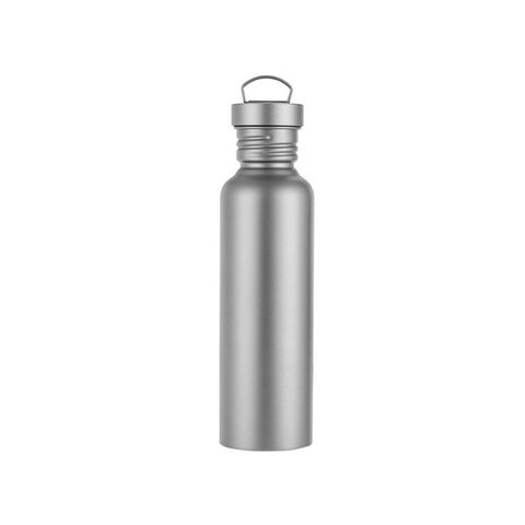 Cylinder-shaped Water Flask With Titanium Housing. Capacity Of 750 Ml ...