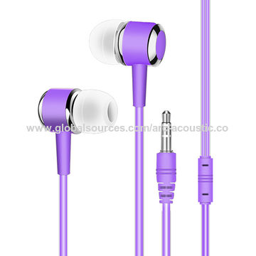Buy Wholesale China Mp3 Computer Headphone Universal 3 Pole Colorful ...
