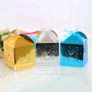 Popular Chocolate Candy Favour Box Eid Mubarak Candy Boxes Ramadan ...