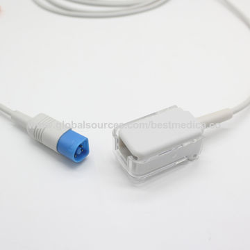 China For Philips SpO2 Adapter Cable for Philips MP30 /40/50/60/70/80 ...