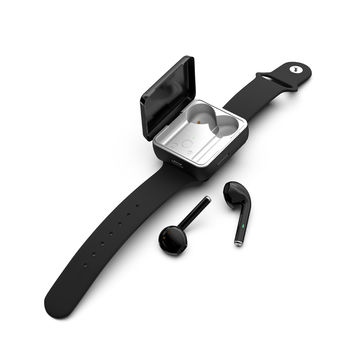 Buy Wholesale China Wrist Mp3 Player Tws Earbuds With Tf Card & Wrist ...