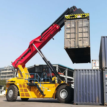 Counterbalanced Forklift Reach Stacker 10ton Forklift Reach Stacker ...