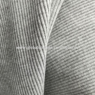 Recycled Polyester/Modal Rib Fabric, Rib drop needle rib recycled - Buy ...
