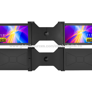 Buy Wholesale China Portable Triple Screen Laptop Workstation External ...