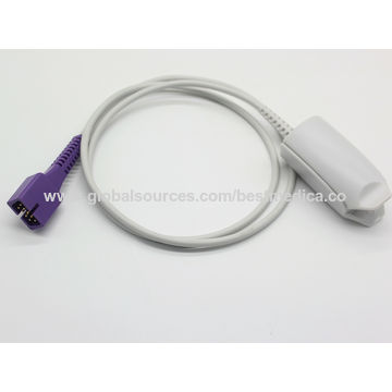 Compatible DS-100A SpO2 Sensor Nellcor Oximax Adult Finger Clip SpO2 ...