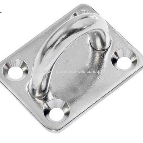 Stainless Steel Square Eye Plate With 2 Holes, Aisi 304 Or 316 Standard ...