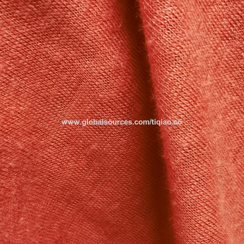 Buy Wholesale China Cotton Linen Blend Jersey & Linen, Fabric, Jersey ...